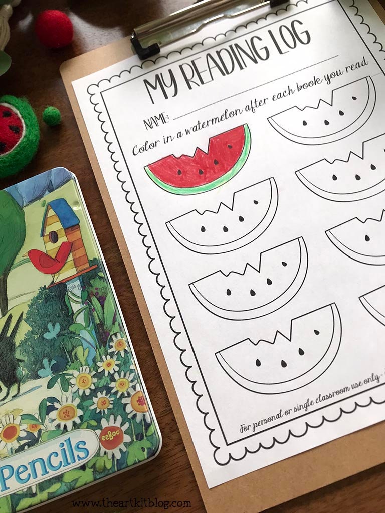 Coloring Pages Printable Reading Logs for Kids, Track Reading Progress ...