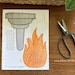 Torch Template Printable, Summer Games Craft, Imaginative Play ...