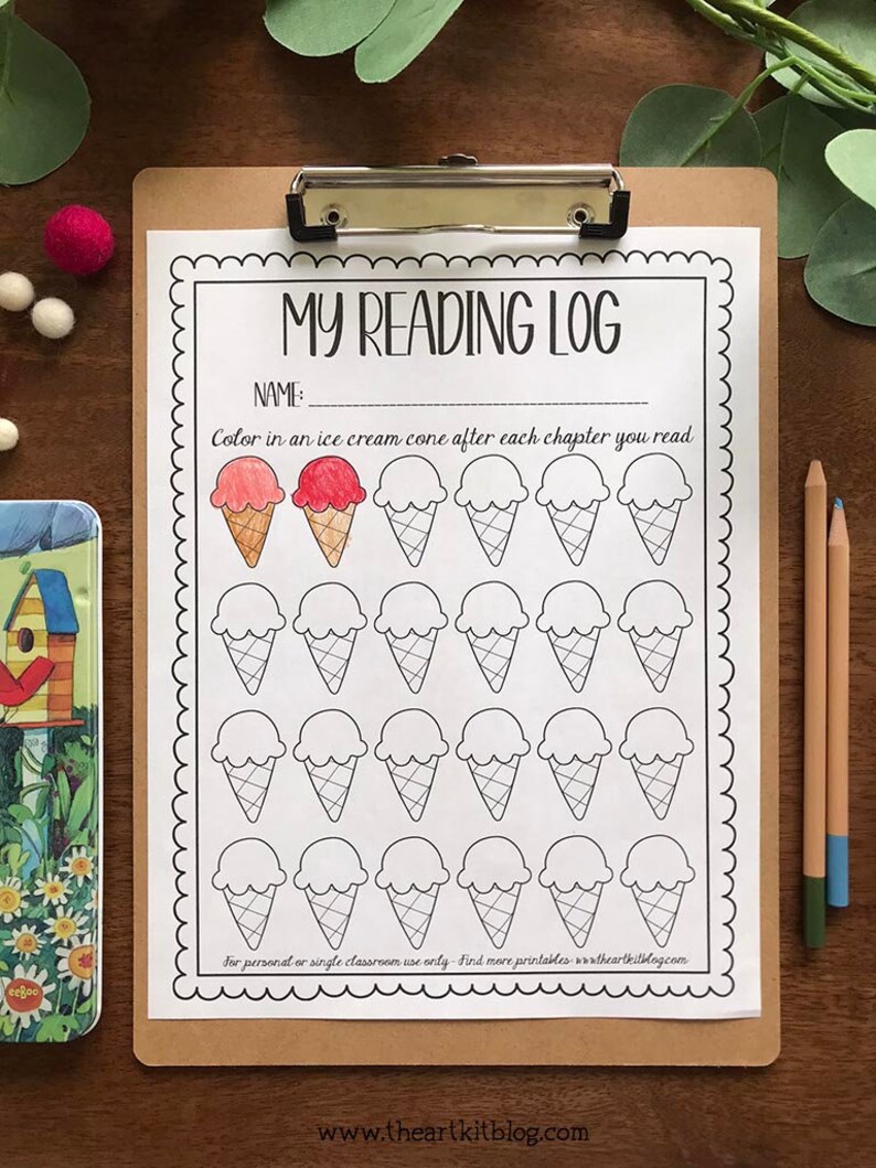 Coloring Pages Printable Reading Logs for Kids, Track Reading Progress ...