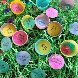 PRINTABLE Easter Egg Reward Tokens, Download Easter Basket Tokens, Kids ...