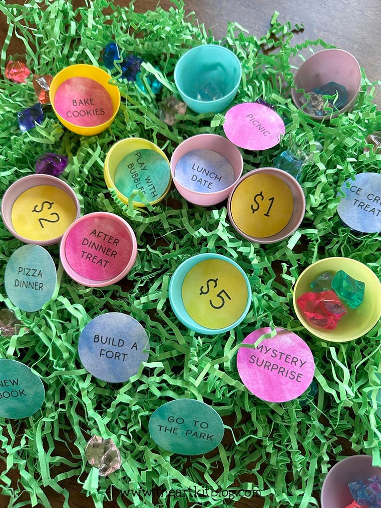 PRINTABLE Easter Egg Reward Tokens, Download Easter Basket Tokens, Kids ...