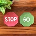 Stop Go Signs Printable, Practice Red Light Green Light, Kids ...