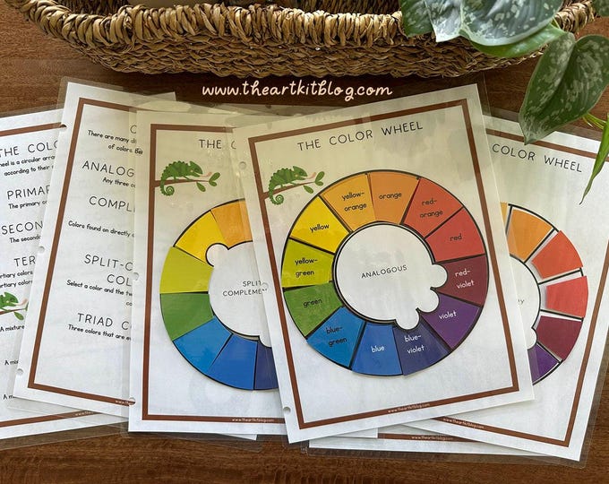 Color Theory Unit Study - Etsy Canada