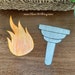 Torch Template Printable, Summer Games Craft, Imaginative Play ...
