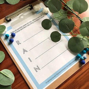 Printable Acrostic Poem Templates for May for Kids, Language Arts ...