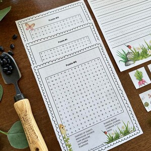 Spring Activity Pack, Spring Activity Bundle, Nature Study Printables ...