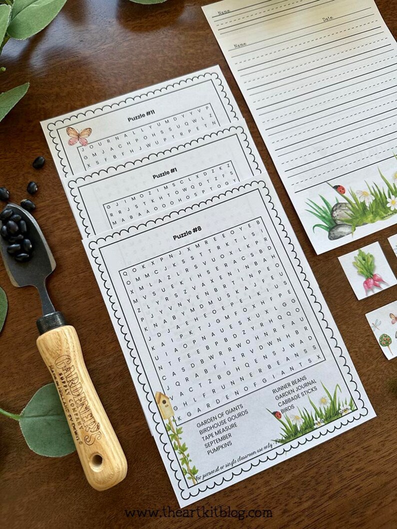 Spring Activity Pack, Spring Activity Bundle, Nature Study Printables ...