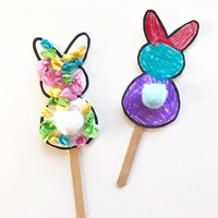 Lamb Craft Template | Farm Animal Activities | Easter Spring Paper Bag ...