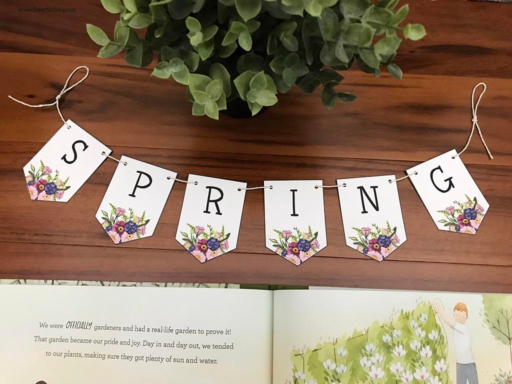 Spring Banner Printable