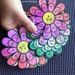 Addition Watercolor Flower Printable, Math 0 - 12, Flash Cards Activity ...