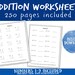 Multiplication Flowers Activity Sheets 0 to 12 Waldorf Montessori ...