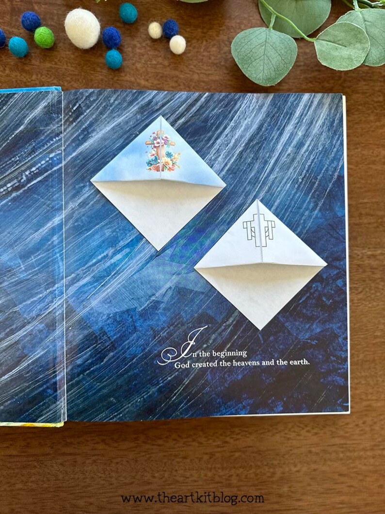 Printable Cross Corner Bookmarks, Printable for Kids and Adults ...