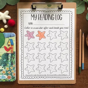Coloring Pages Printable Reading Logs for Kids, Track Reading Progress ...
