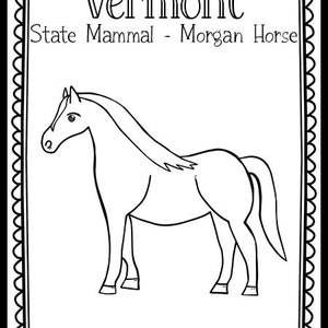 50 States Coloring Book, 50 States Homeschool, United States Map ...
