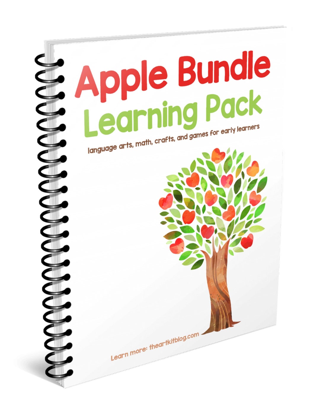 Apple Printables Learning Bundle Fall: Math, Numbers, Language ...