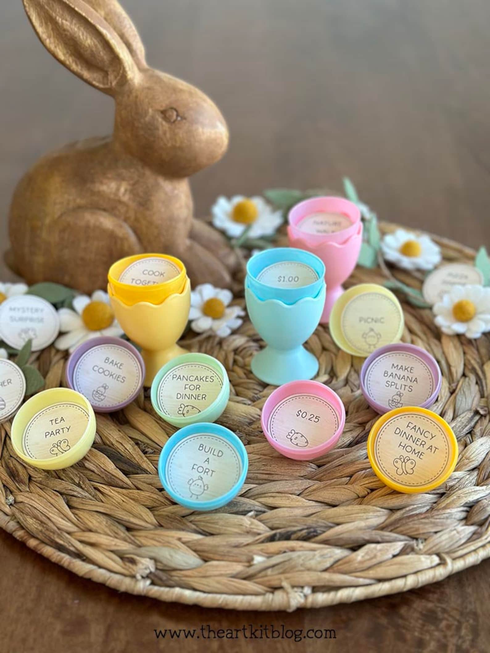 60 PRINTABLE Easter Egg Tokens Easter Egg Filler Easter Egg - Etsy
