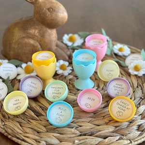 60 PRINTABLE Easter Egg Tokens, Easter Egg Filler, Easter Egg Hunt ...