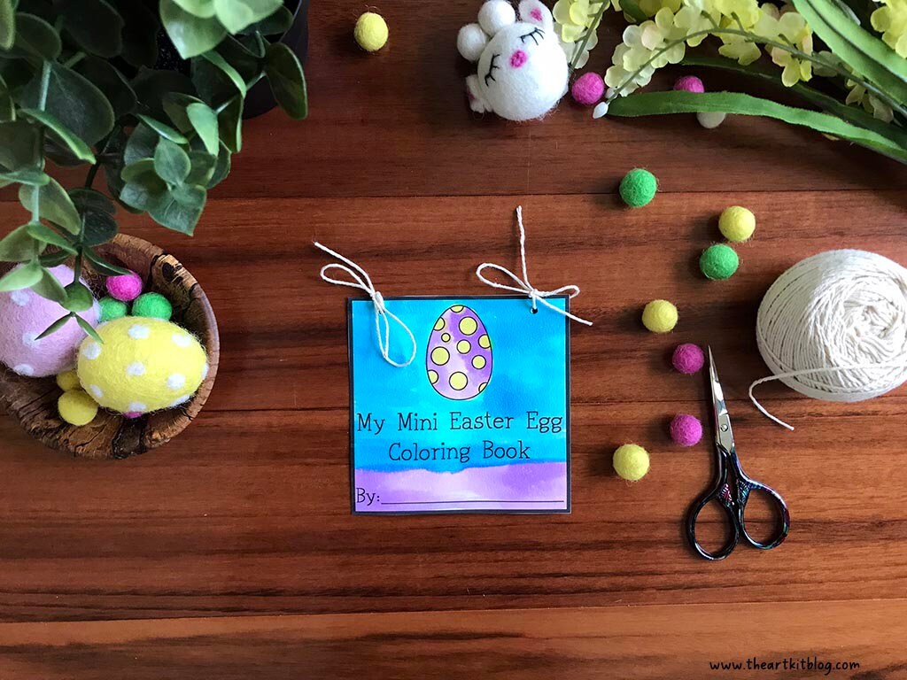 Mini Coloring Book, Mini Coloring Pages, Easter Egg Coloring Pages ...