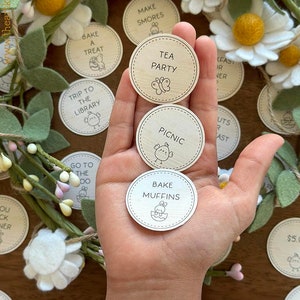 60 PRINTABLE Easter Egg Tokens, Easter Egg Filler, Easter Egg Hunt ...