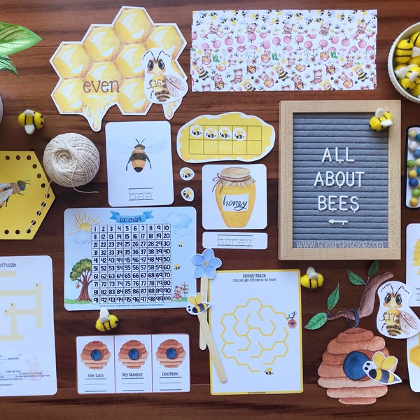 Honey Bee Unit - Etsy