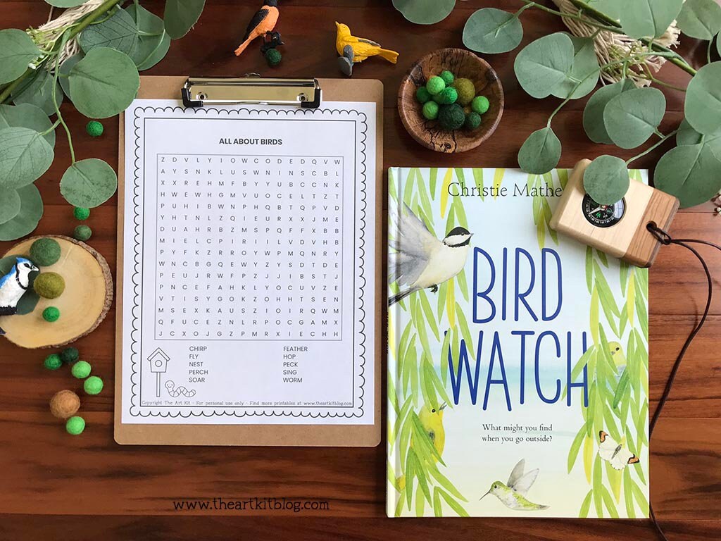 Bird Game Bundle of Printables for Kids, Pairs With Bird Watch Book ...