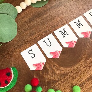 Summer Banner Printable, Summer Printable Wall Art, Spring Printable ...