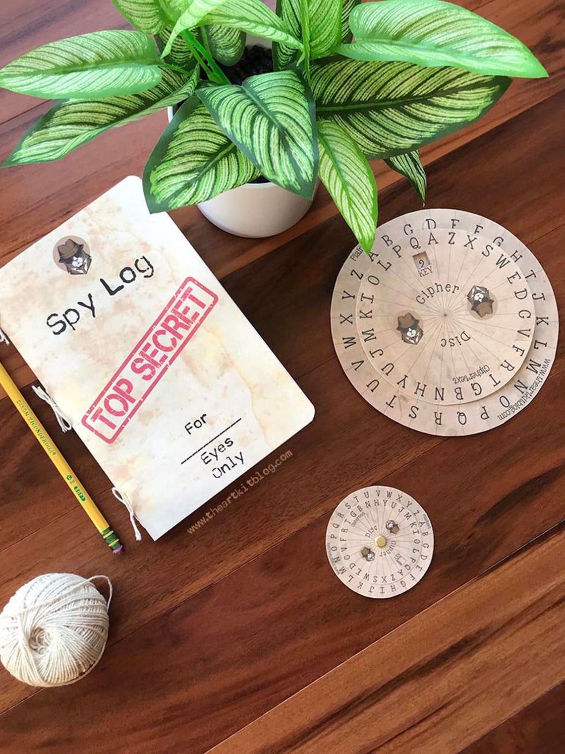 Cipher Wheel Printable for Kids Spy Kit Decoder Download - Etsy
