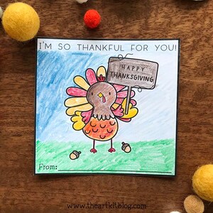 Mini Thanksgiving Cards, Gratitude Printable, Thanksgiving Cards, Mini ...
