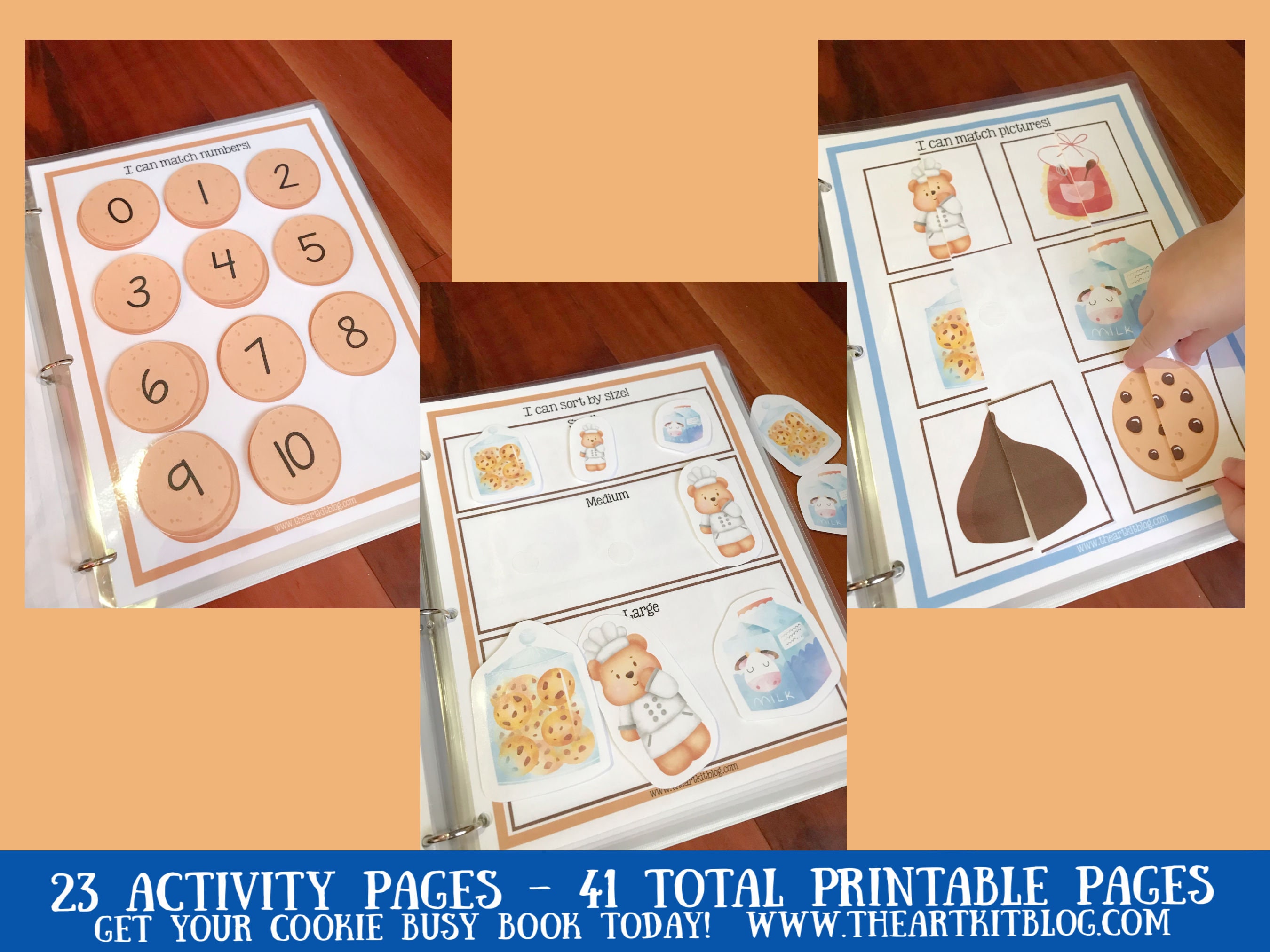 Busy Book Toddler, Busy Book Printable, Busy Book Preschool, Busy Book ...