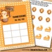 Thanksgiving Tic Tac Toe Printable Game, Fall Game, Printable Game for ...