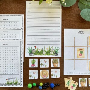 Spring Activity Pack, Spring Activity Bundle, Nature Study Printables ...