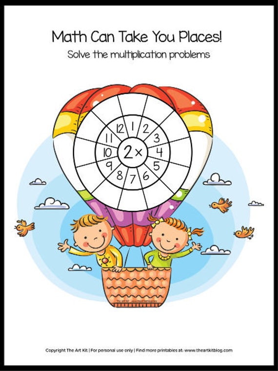 Color By Multiplication Worksheets 0 12