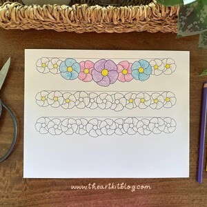 Flower Paper Crown Printable | DIY Floral Crown for Kids & Adults ...