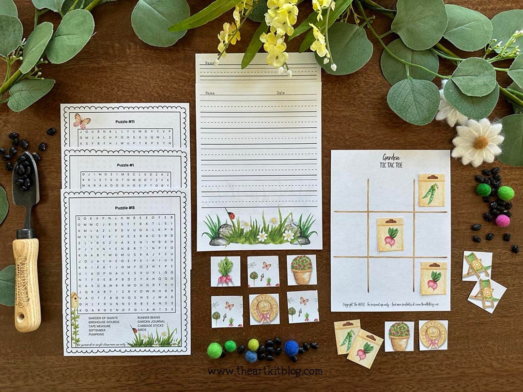 Spring Activity Pack, Spring Activity Bundle, Nature Study Printables ...
