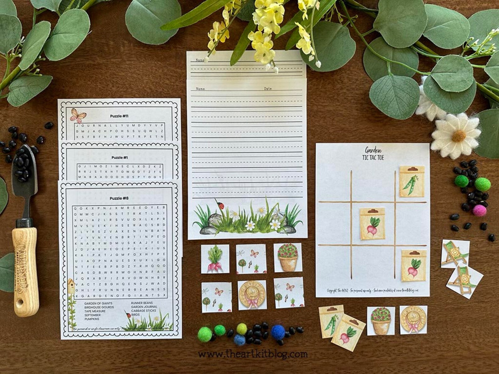 Spring Activity Pack, Spring Activity Bundle, Nature Study Printables ...