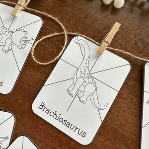 Dinosaur 3 Part Cards PDF, Montessori Nomenclature Cards, Classroom ...