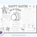 Christian Easter Placemat Activities, Easter Activity Printable ...
