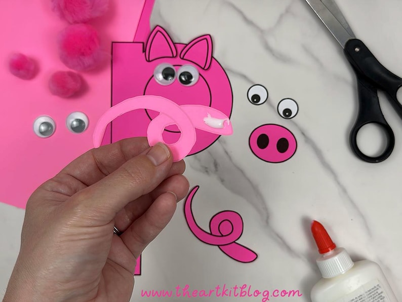 P is for Pig Craft | Letter P Alphabet Craft for Kids | Farm Animal ...