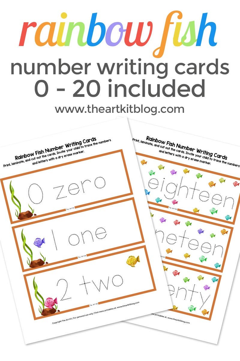 0 20 Number Tracing Printable Worksheet, Preschool Learning ...