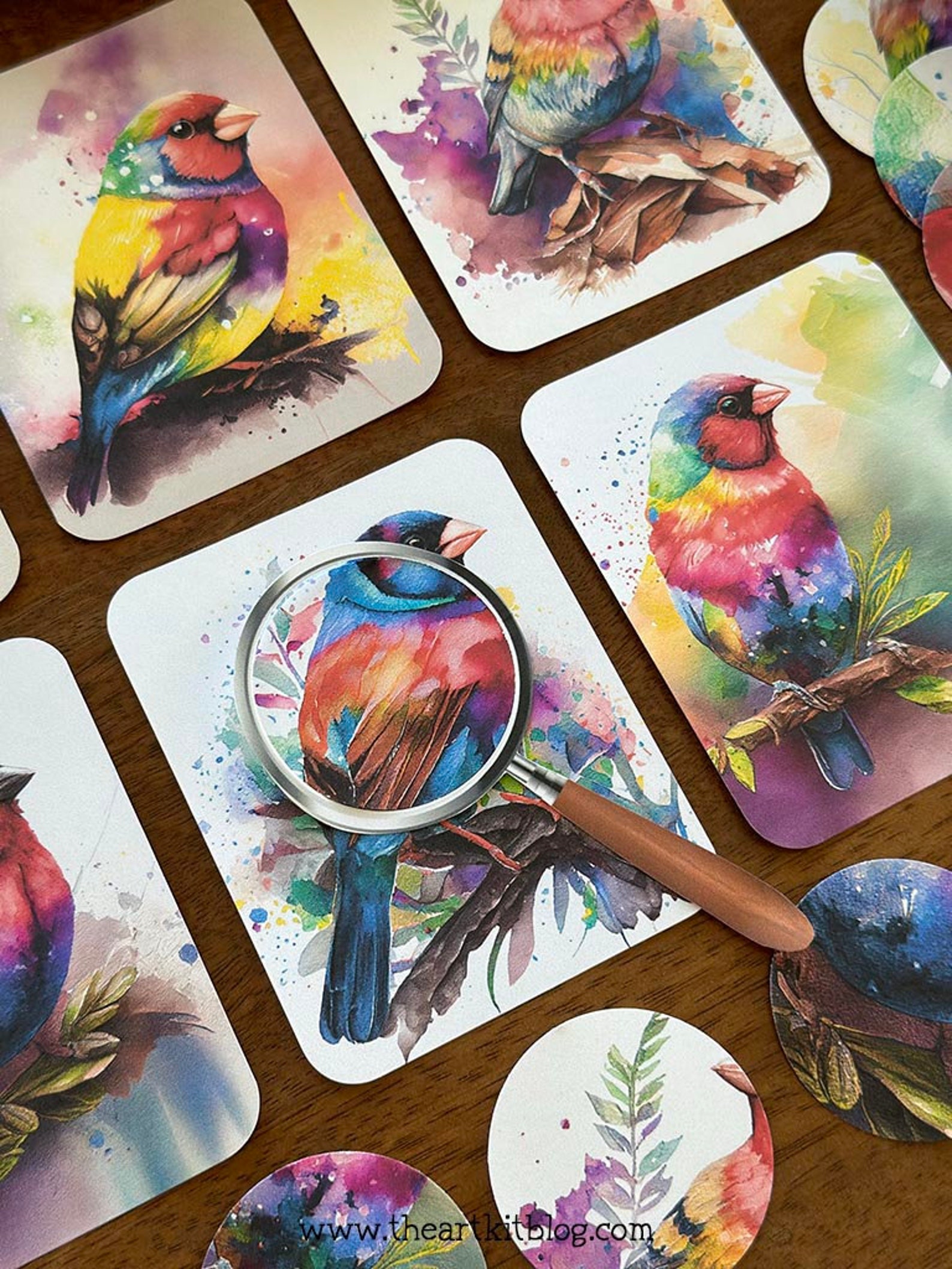 Rainbow Finch Bird Match Game Printable for Kids, PDF Download, Memory ...