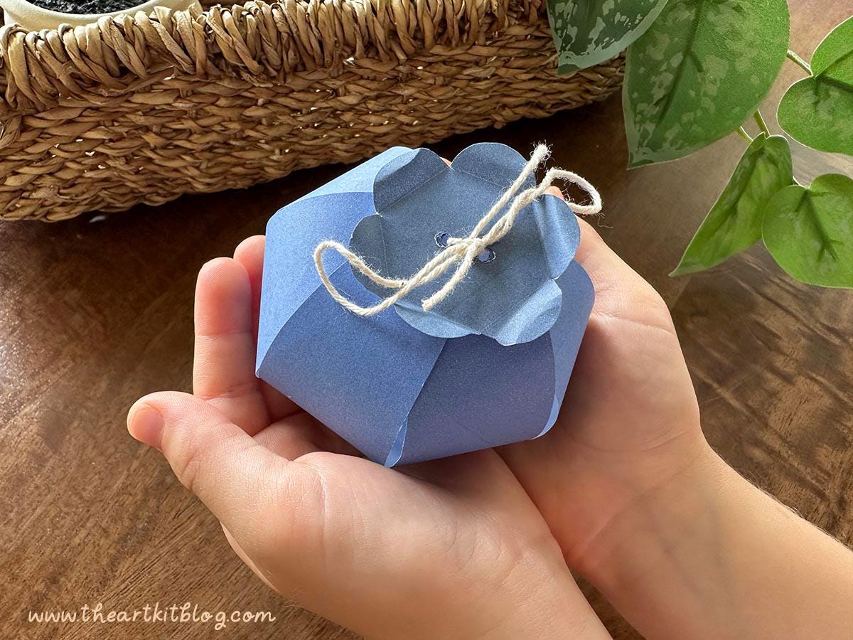 Blueberry Party Favors, DIY Paper Box Blueberry PRINTABLE, Blueberry ...