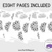 Division Worksheets, Math Wheel, Waldorf Math, Smaller Waldorf DIVISION ...