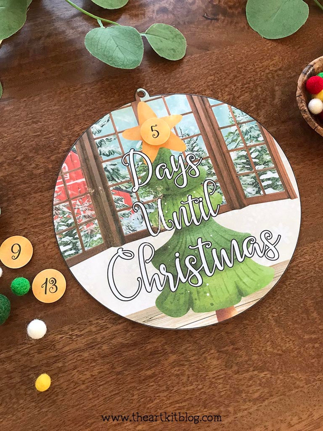 Christmas Countdown Printables Kids, How Many Days Until Christmas ...