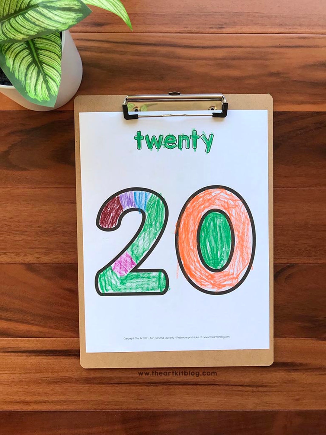 Printable Number Outlines, Templates, Coloring Pages, Coloring Book ...