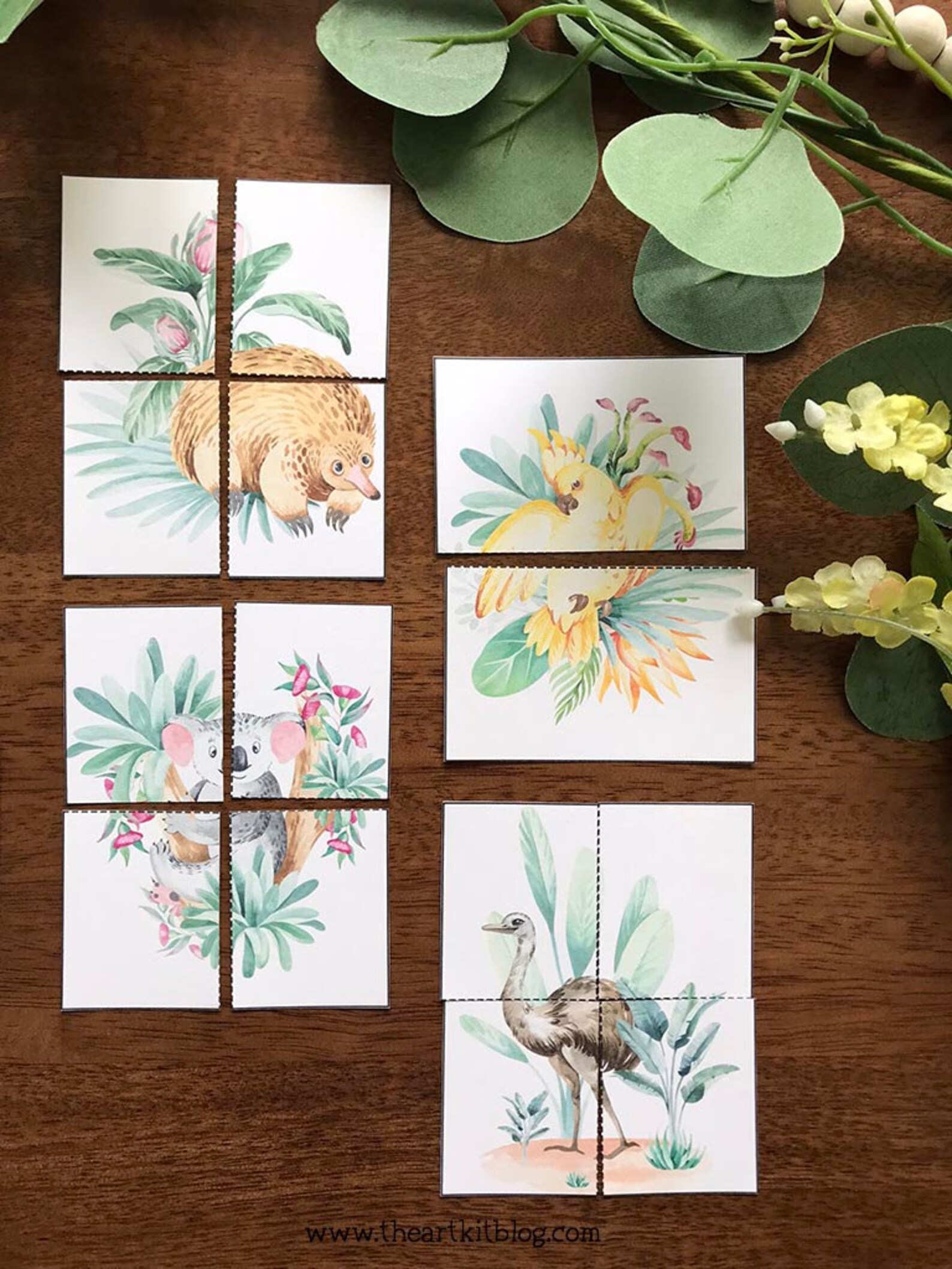 Printable Puzzles, Australian Animals, Preschoolers, Kindergarteners ...