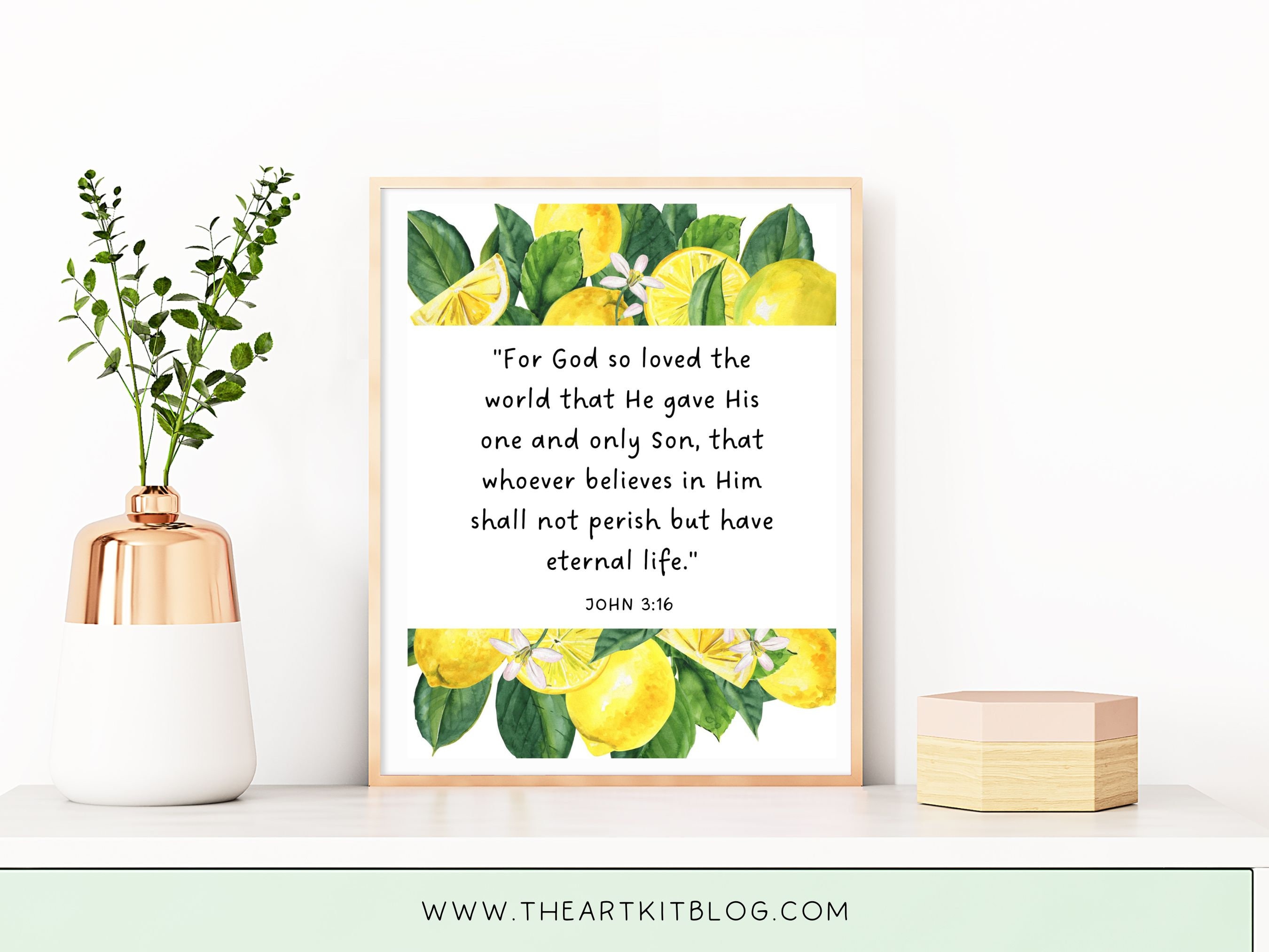10 PRINTABLE Bible Verse Wall Art Download Printables, Ready to Print ...