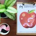 Pin the Worm on the Apple Game, Nature Unit Study, Printable Game ...