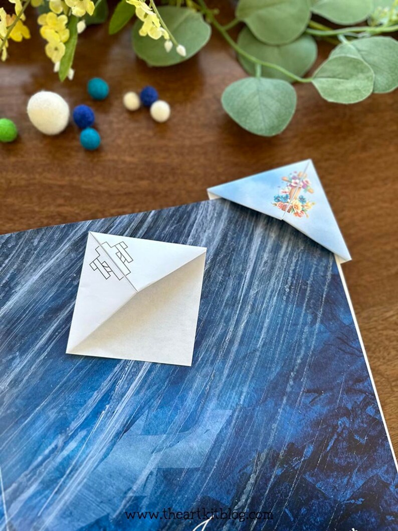 Printable Cross Corner Bookmarks, Printable for Kids and Adults ...