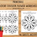 Waldorf Division Flowers Worksheets 1 to 10 Montessori Learning ...