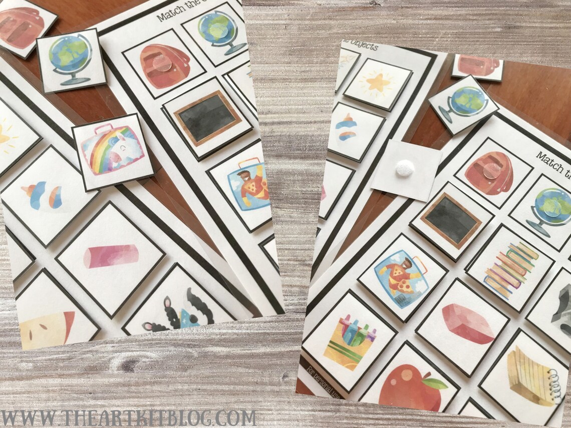 School Bundle Printables for Kids Toddler Montessori - Etsy